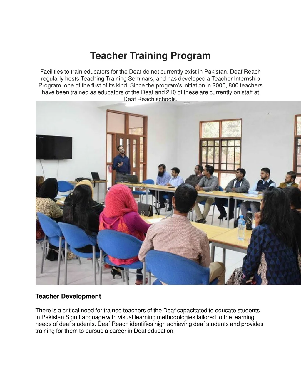 PPT - Teacher Training Program PowerPoint Presentation, free download - ID:13124794