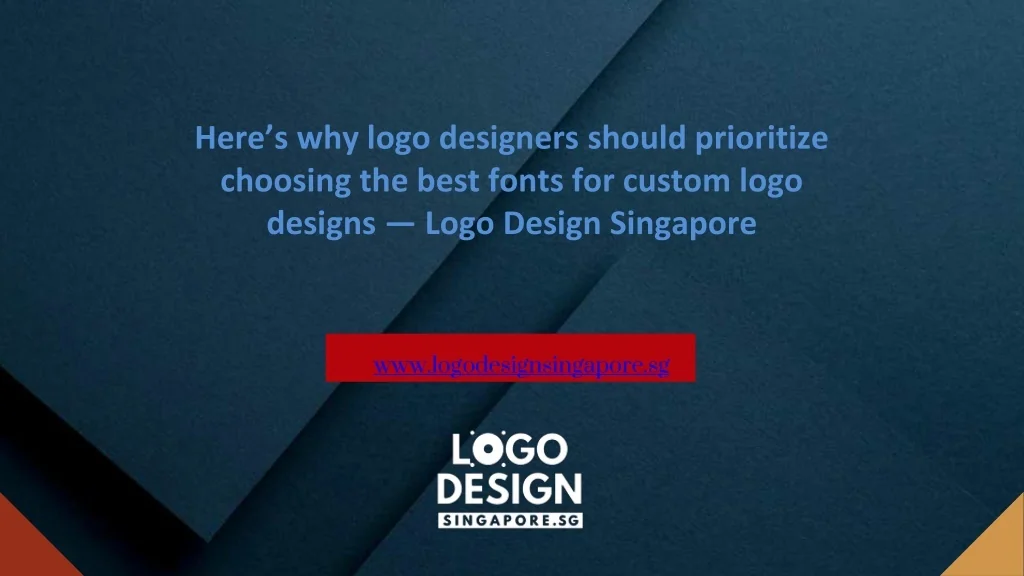 PPT - Here’s why logo designers should prioritize choosing the best ...