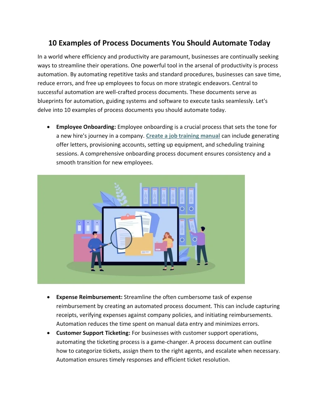 PPT - 10 Examples of Process Documents You Should Automate Today ...