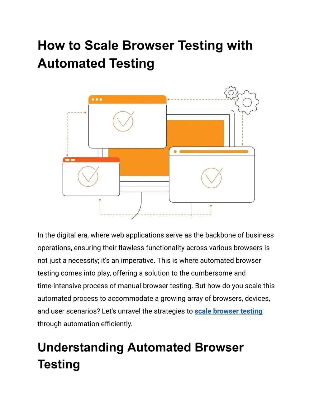 PPT - How to Scale Browser Testing with Automated Testing PowerPoint ...