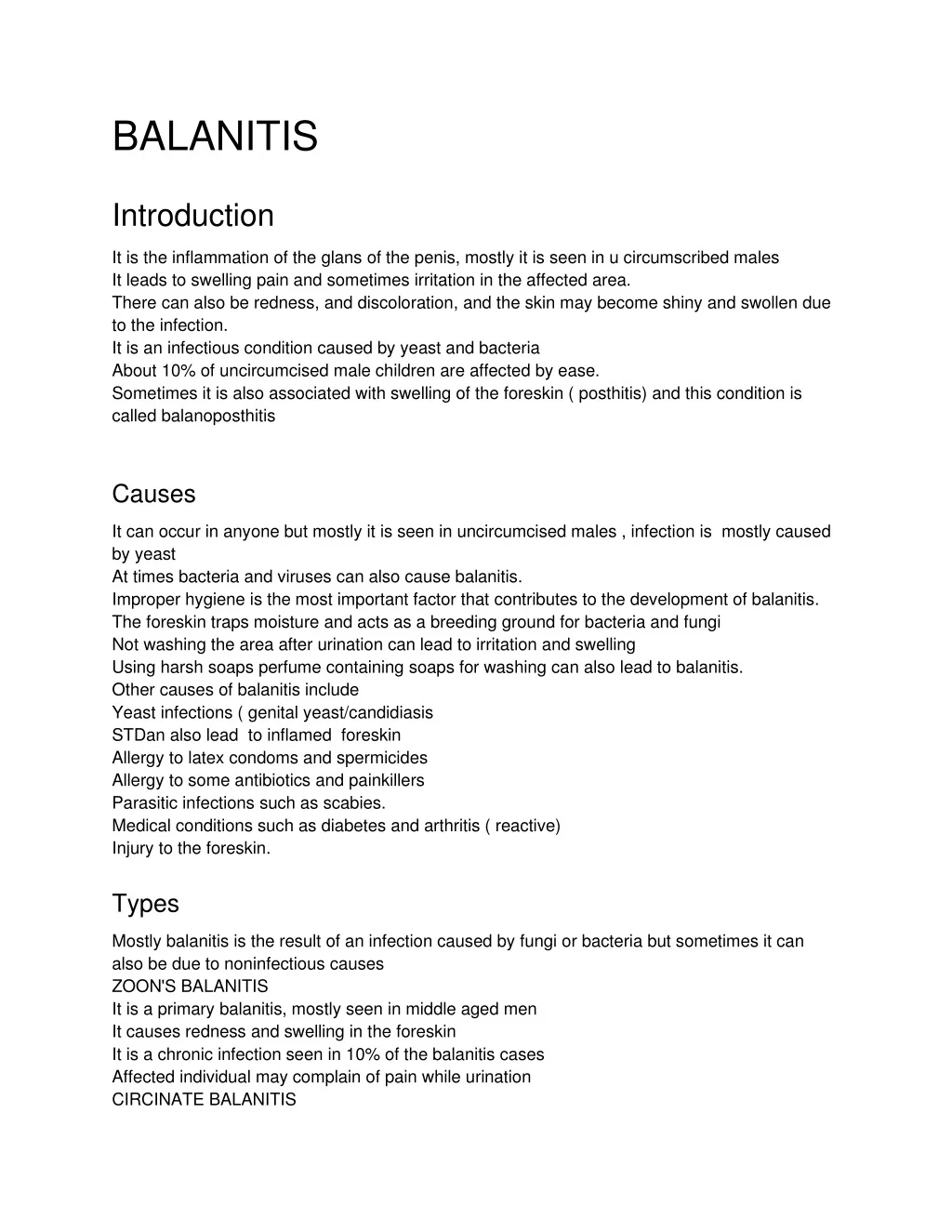 PPT - balanitis causes and treatment PowerPoint Presentation, free ...