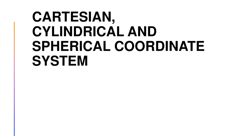 PPT - a. Coordinate System PowerPoint Presentation, free download - ID ...