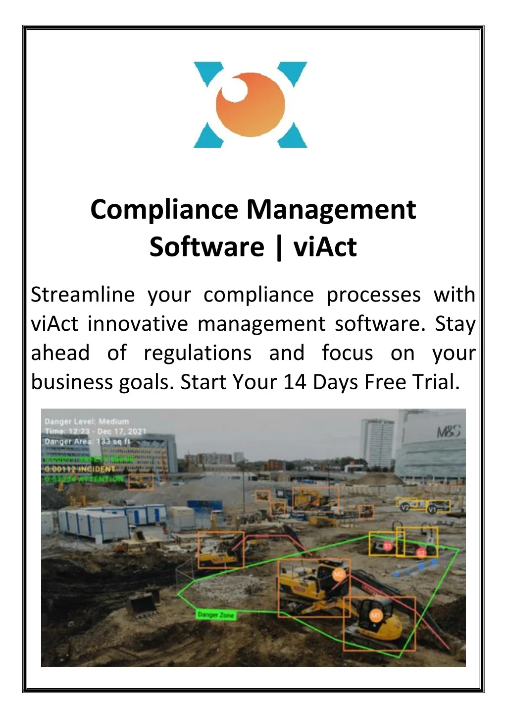 PPT - Compliance Management Software | viAct PowerPoint Presentation, free download - ID:13152637