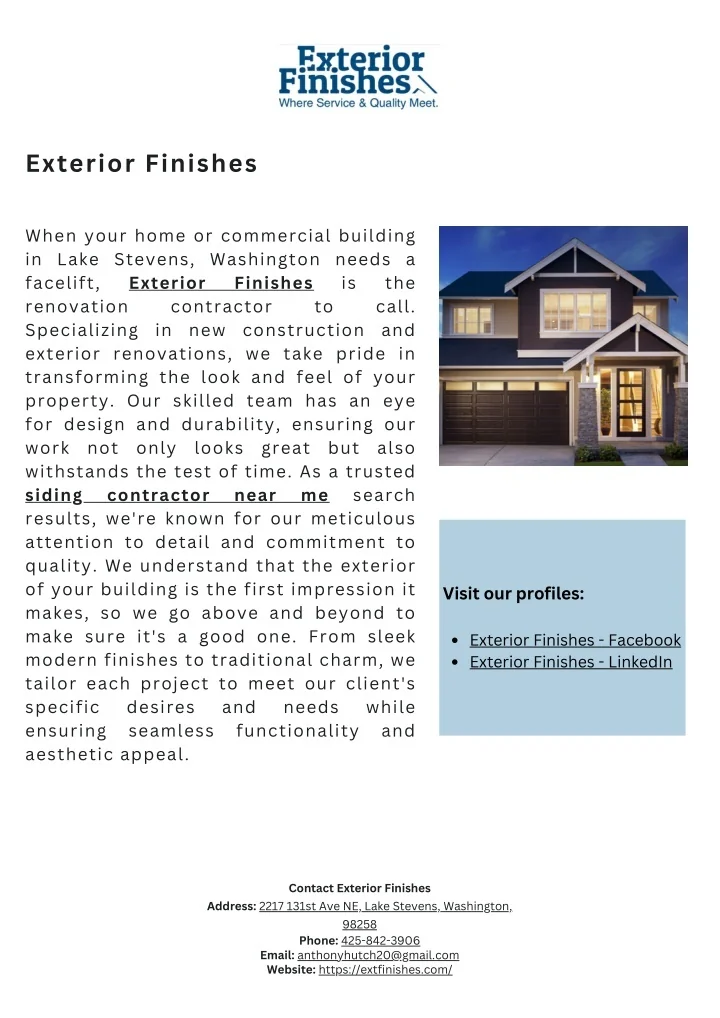 PPT - Exterior Finishes PowerPoint Presentation, free download - ID ...