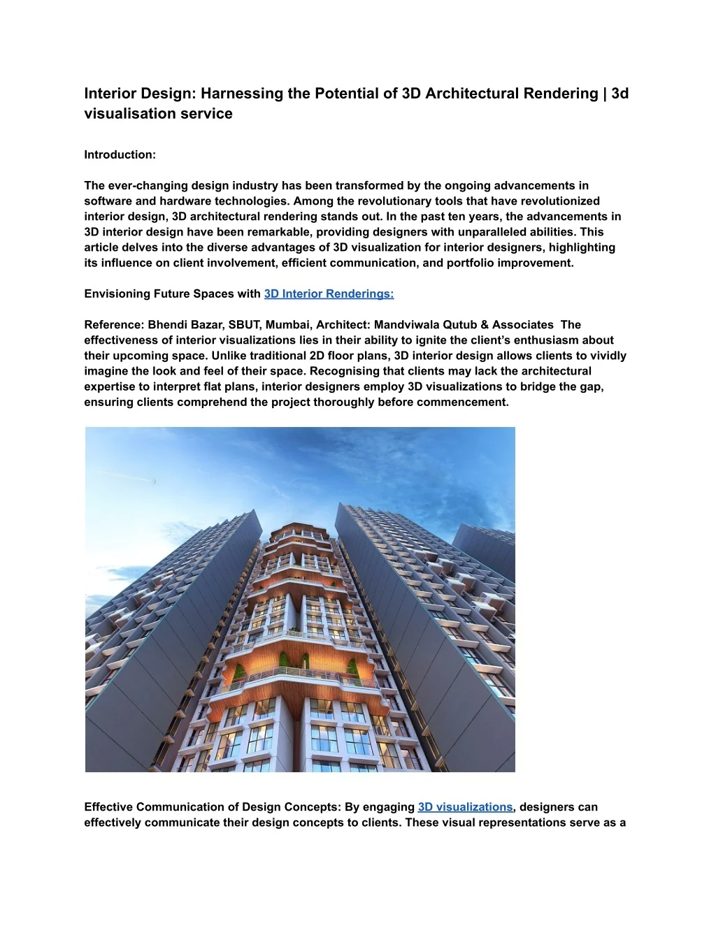 PPT - Interior Design_Harnessing the Potential of 3D Architectural ...