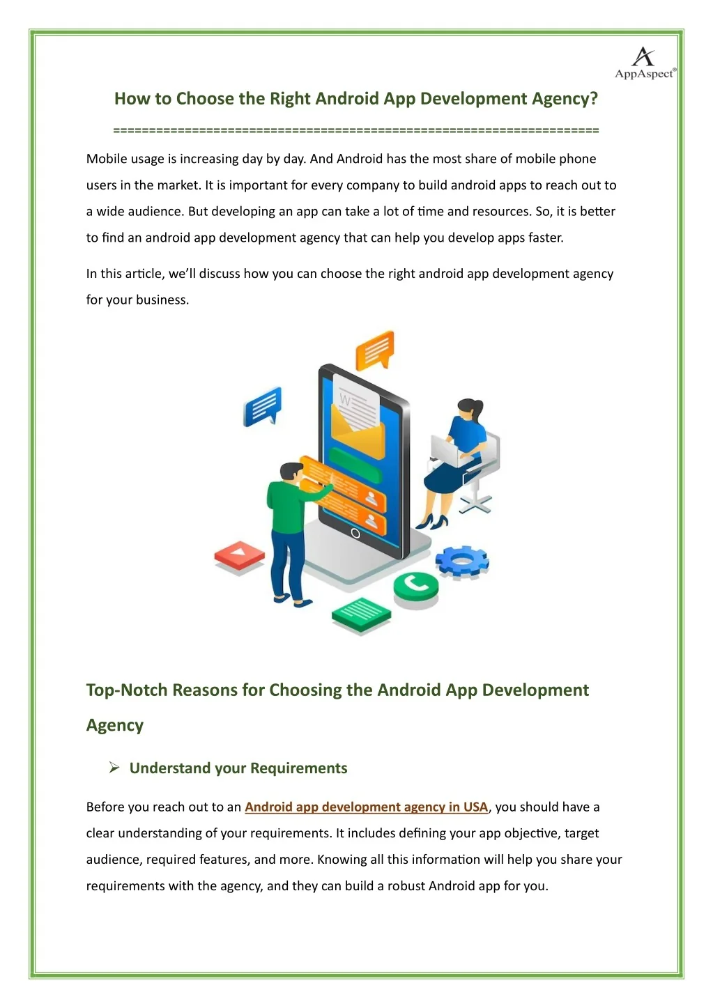 PPT - How to Choose the Right Android App Development Agency PowerPoint ...