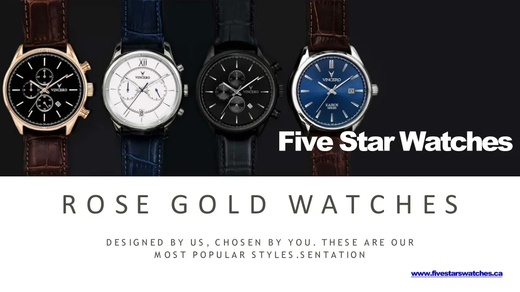 PPT - Five Star Watches PowerPoint Presentation, free download - ID ...