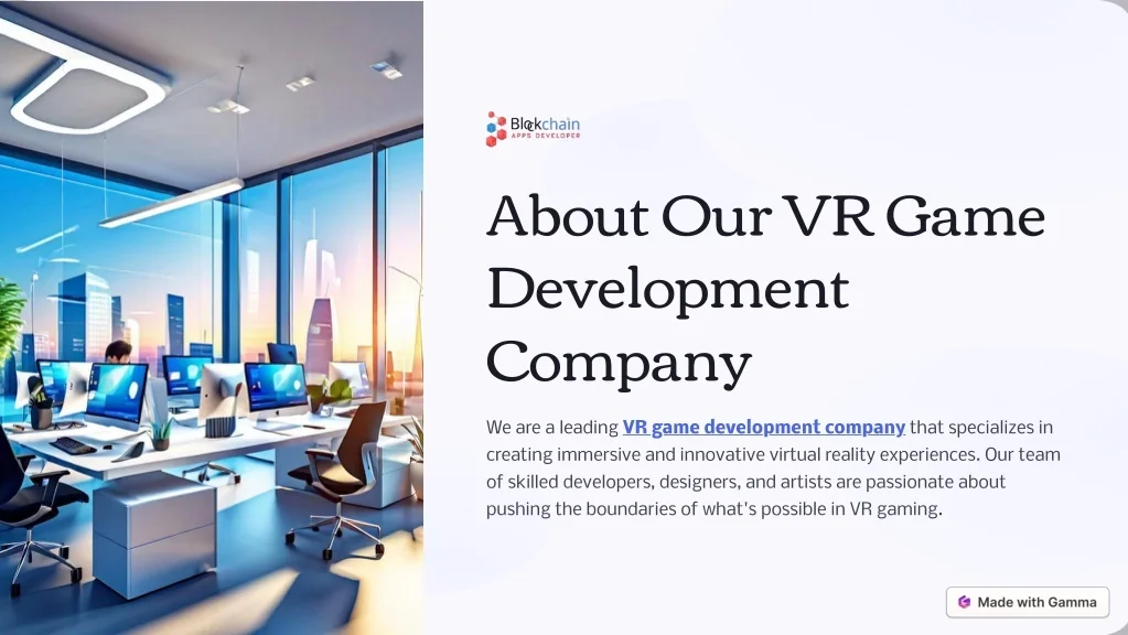 PPT - Building the Future of Play: VR Game Development PowerPoint ...