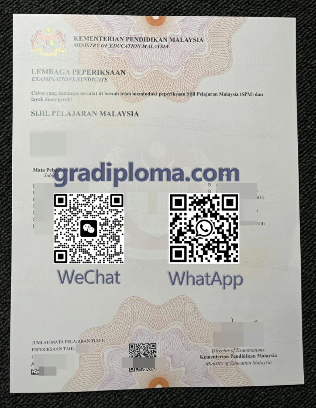 PPT - Buy Malaysia SPM Certificate, Sijil Pelajaran Malaysia ...