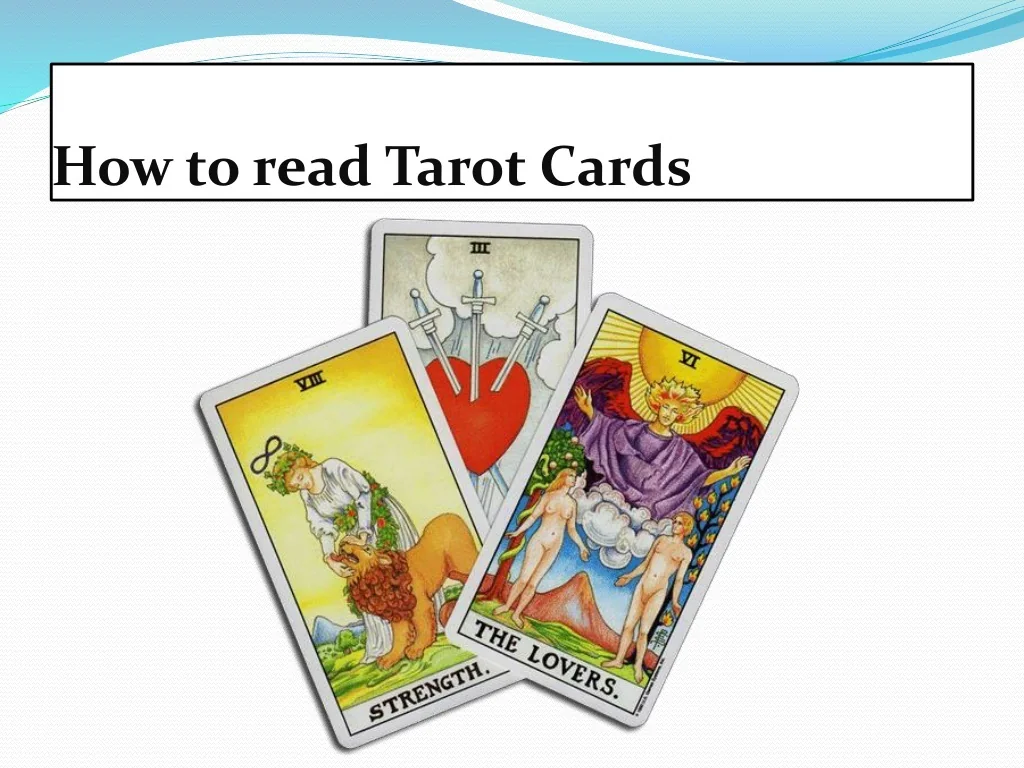 PPT - How to read Tarot Cards PowerPoint Presentation, free download ...