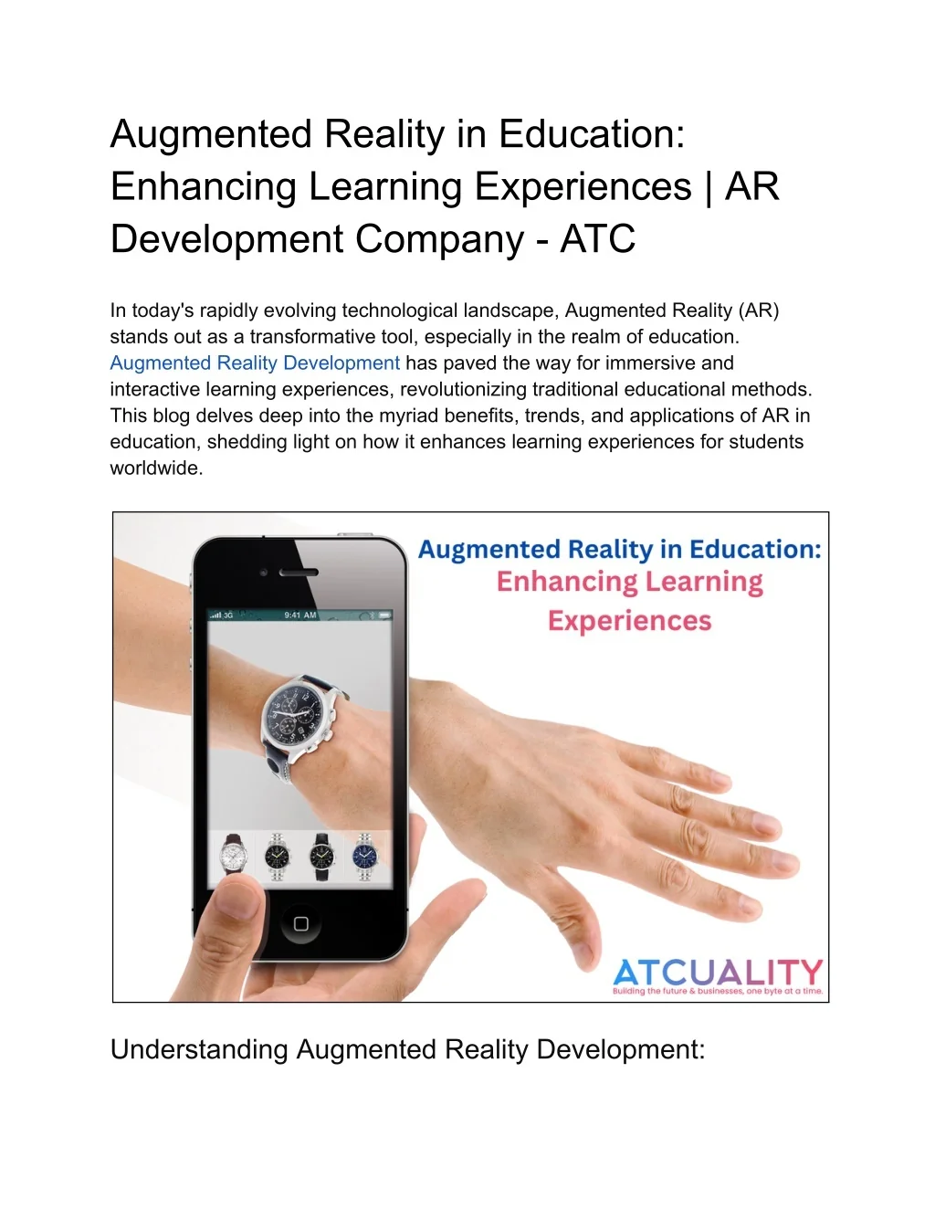 PPT - Augmented Reality in Education : Enhancing Learning Experiences PowerPoint Presentation ...