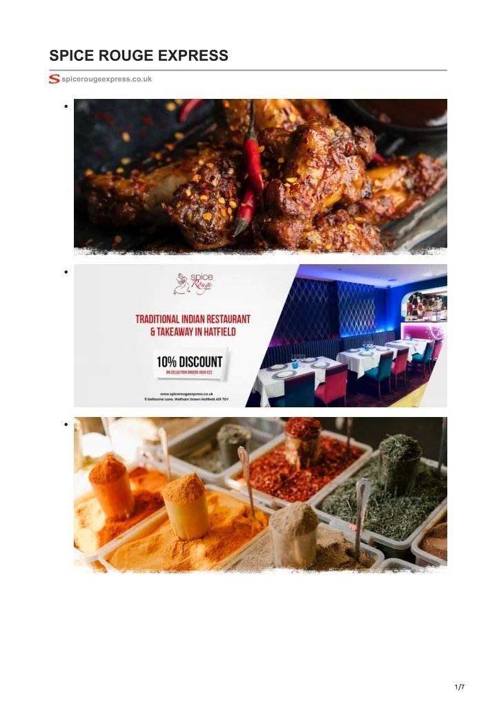 PPT - SPICE ROUGE EXPRESS PowerPoint Presentation, free download - ID ...