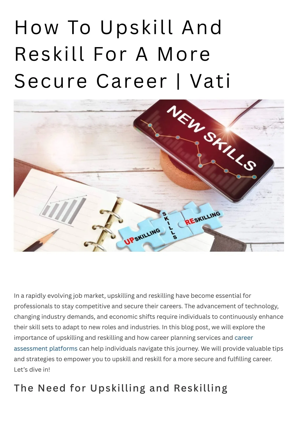 PPT - How To Upskill And Reskill For A More Secure Career PowerPoint ...