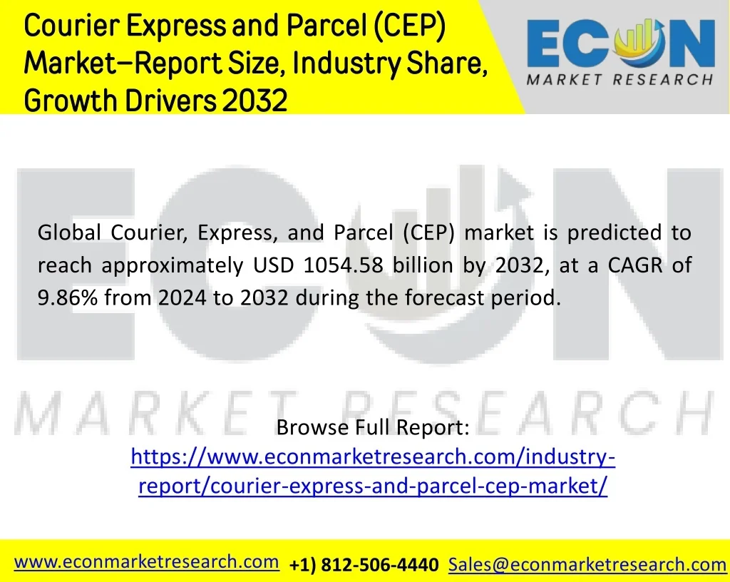 PPT - Courier Express and Parcel (CEP) Market PowerPoint Presentation ...