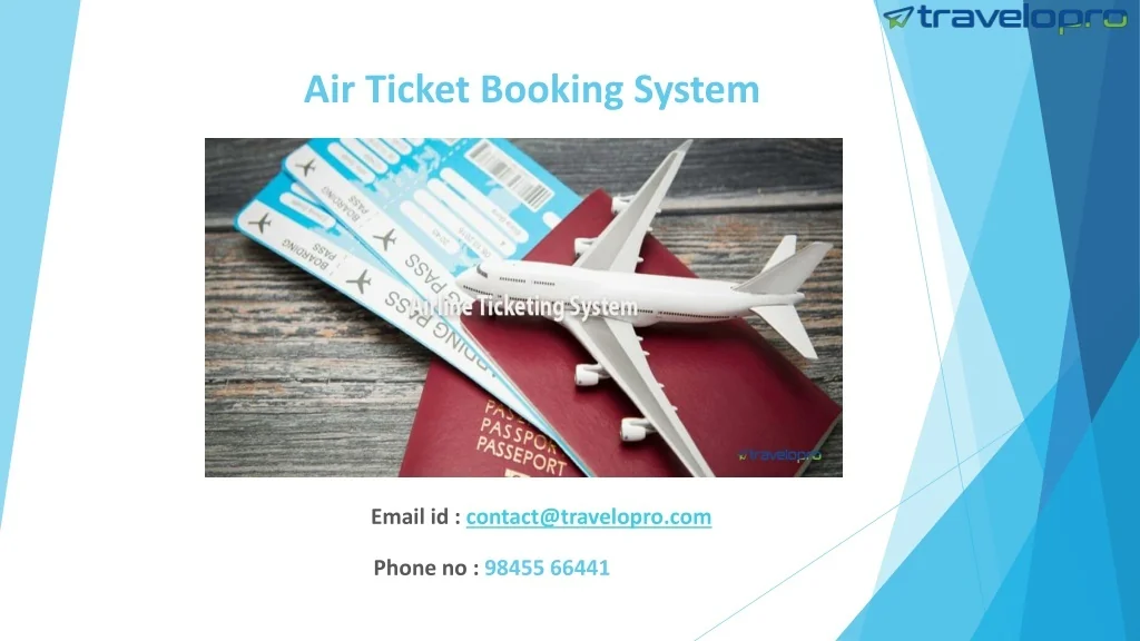 PPT - Air Ticket Booking System PowerPoint Presentation, free download ...