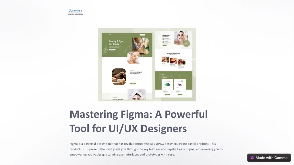 PPT - Mastering-Figma-A-Powerful-Tool-for-UIUX-Designers PowerPoint ...