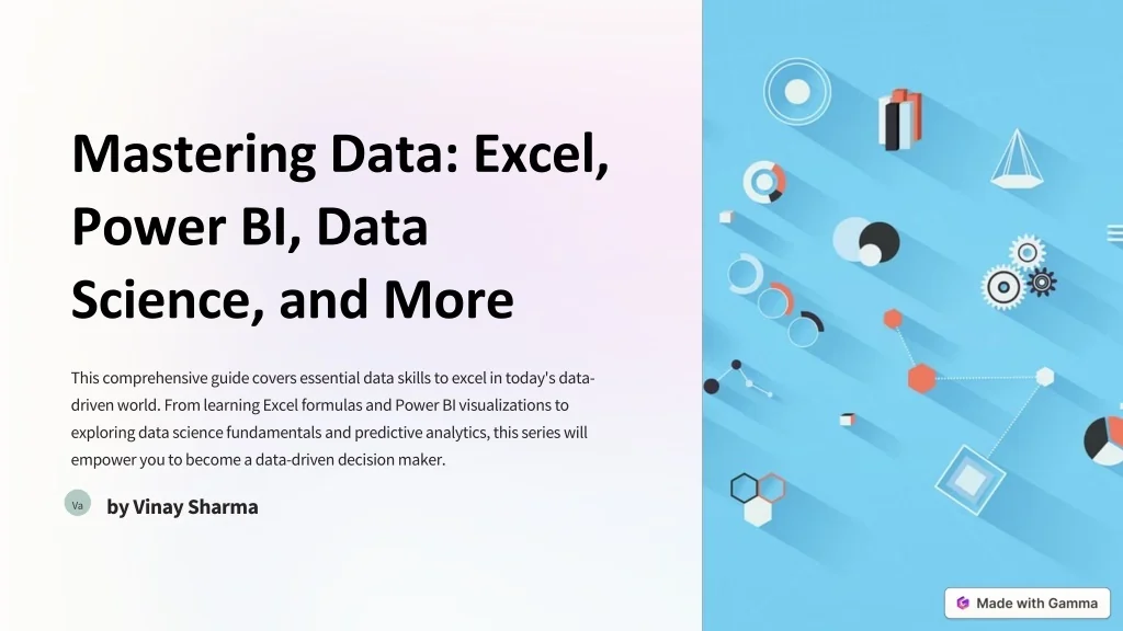 PPT - Mastering-Data-Excel-Power-BI-Data-Science-and-More PowerPoint ...
