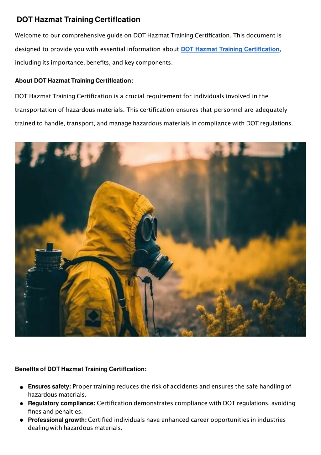 PPT - DOT Hazmat Training Certification PowerPoint Presentation, free ...