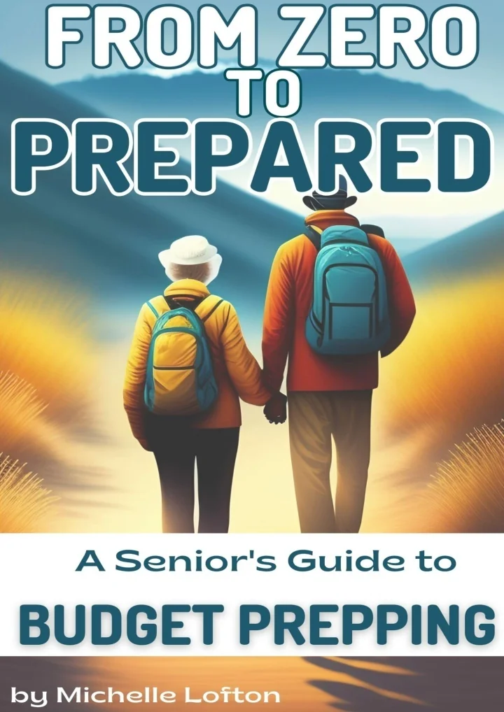 PPT - PDF/READ From Zero to Prepared: A Senior's Guide to Budget ...