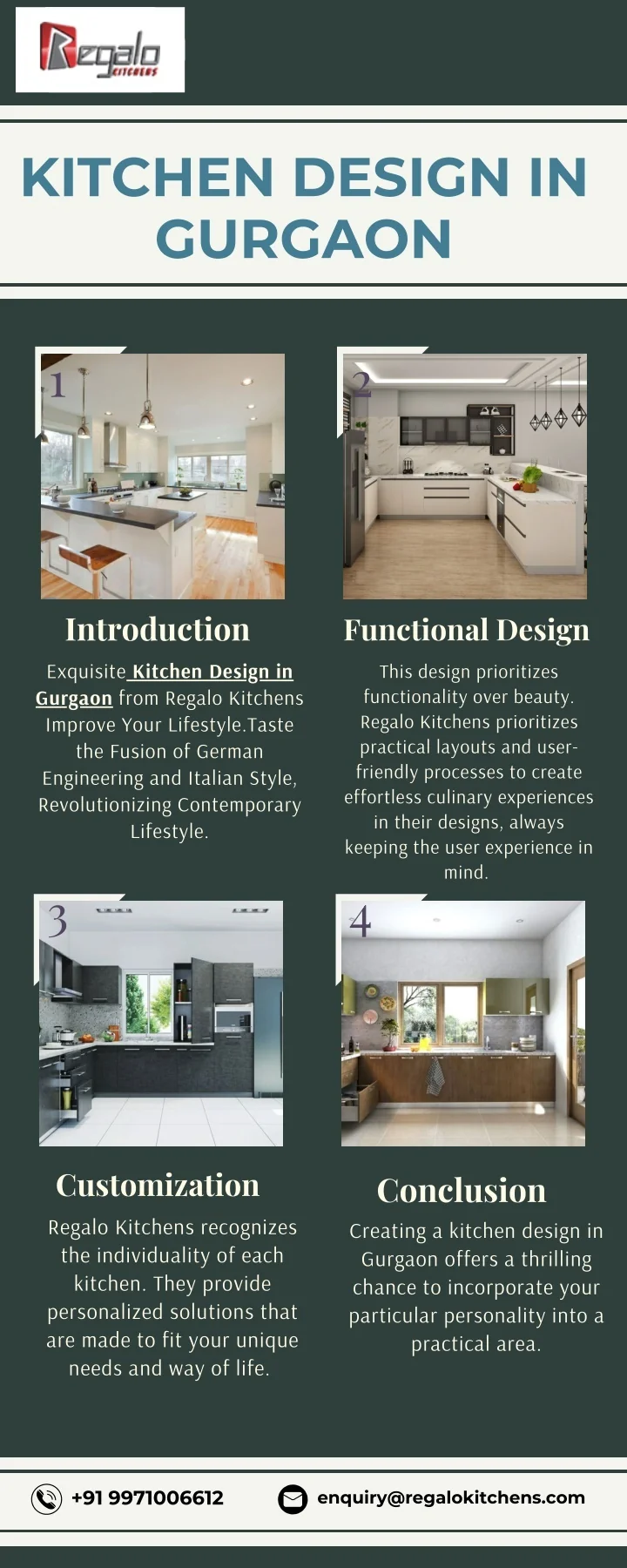 PPT - Kitchen Design In Gurgaon | Regalo Kitchens PowerPoint ...