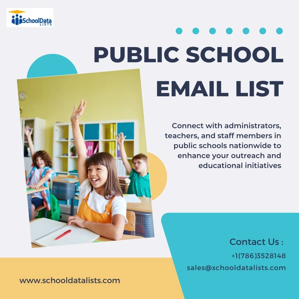 PPT - Public School Email List by SchoolDataLists PowerPoint ...