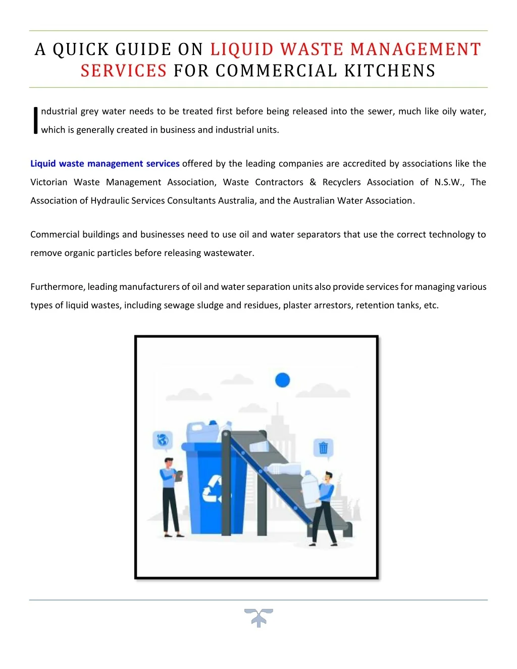 PPT - A Quick Guide on Liquid Waste Management Services for Commercial ...