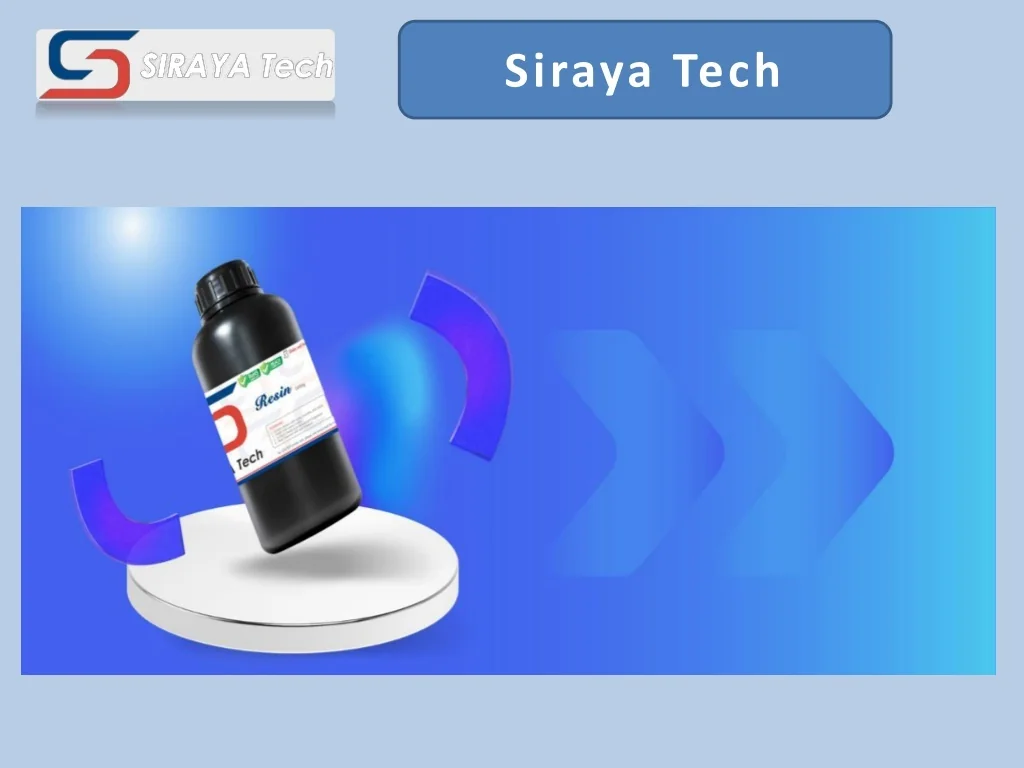 PPT - Siraya Tech Revolutionizing 3D Printing with Resin PowerPoint ...