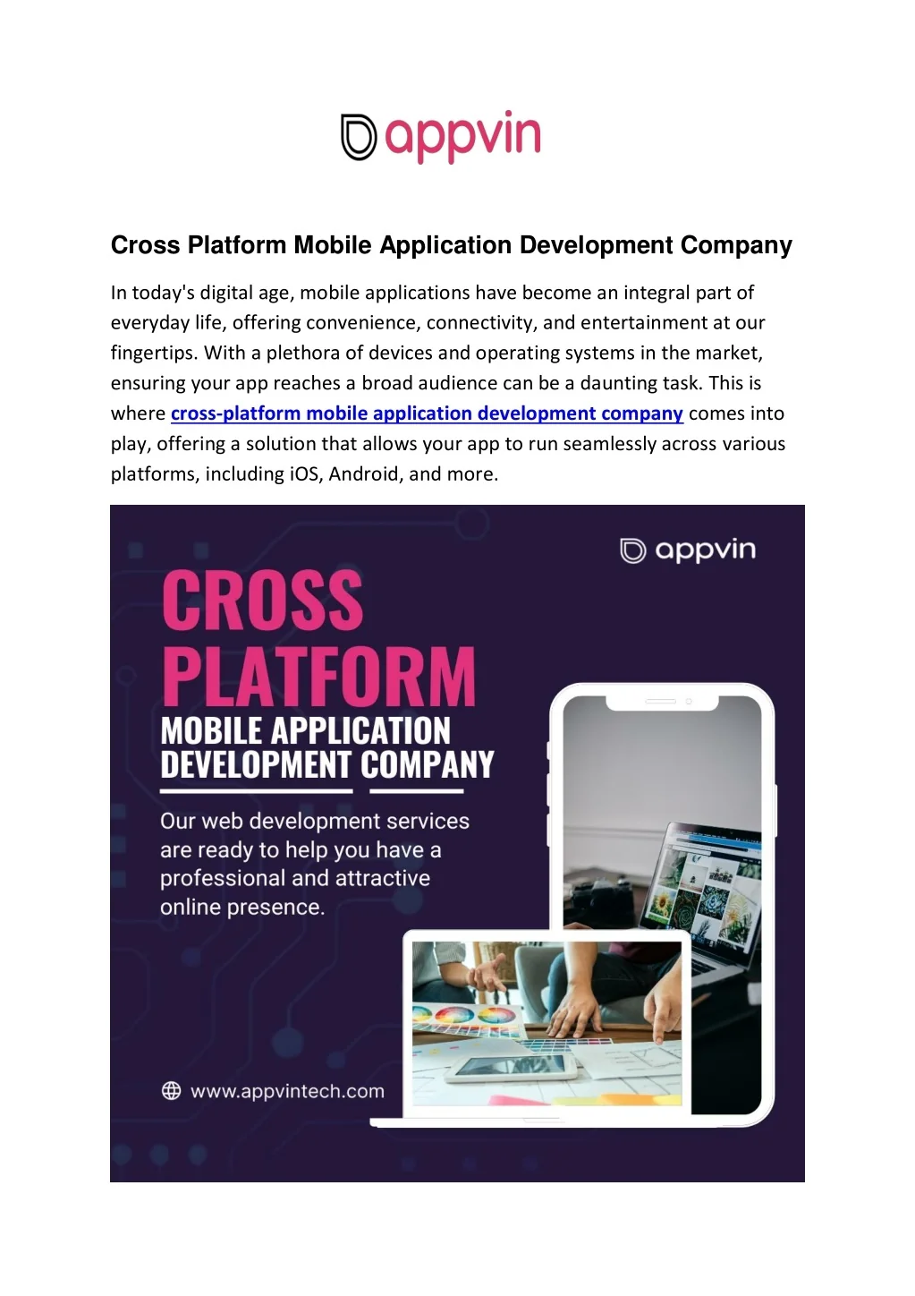 PPT - Cross Platform Mobile Application Development Company PowerPoint ...