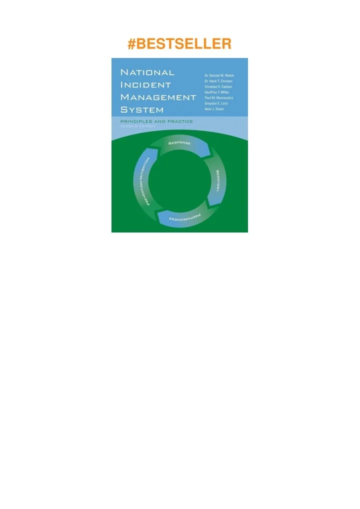 PPT - PDF ️Download ️ National Incident Management System: Principles ...