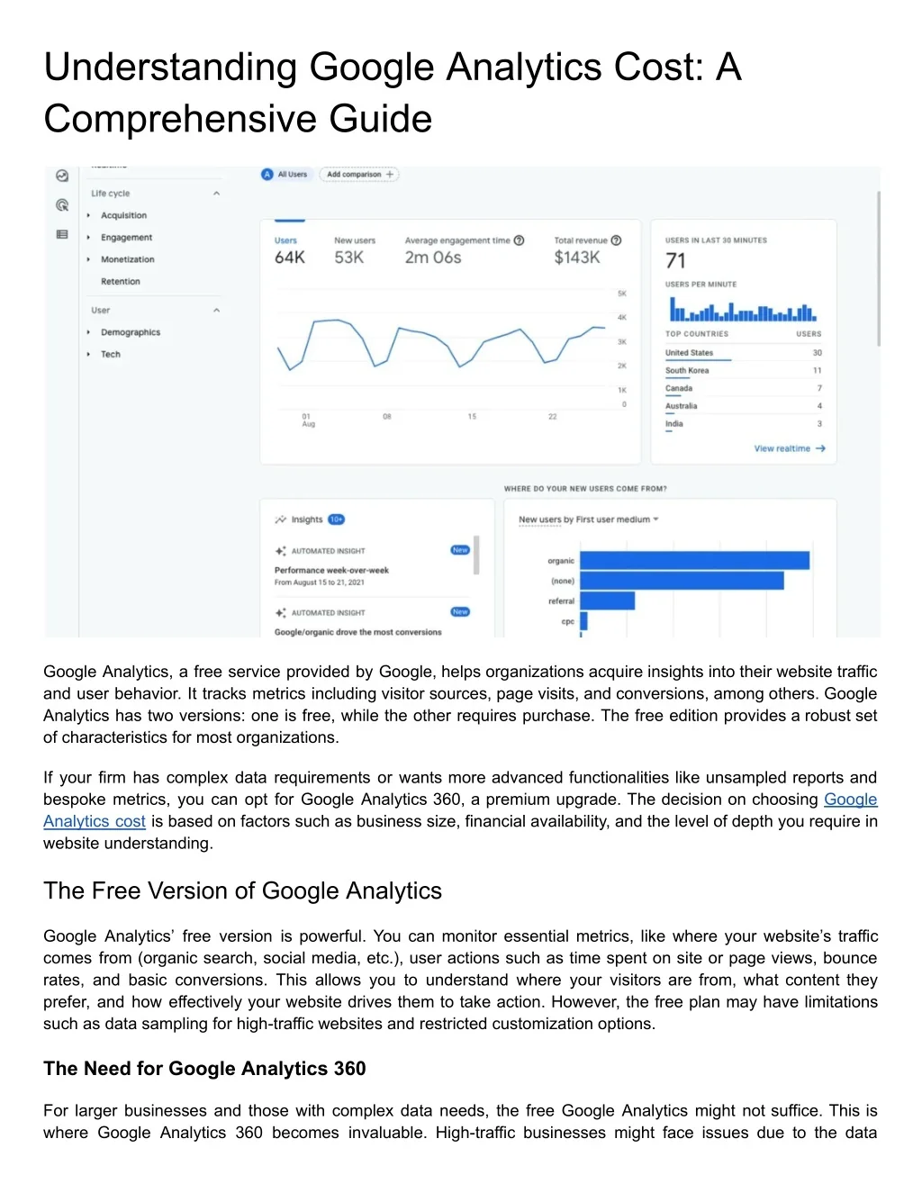 PPT - Understanding Google Analytics Cost_ A Comprehensive Guide PowerPoint Presentation - ID ...