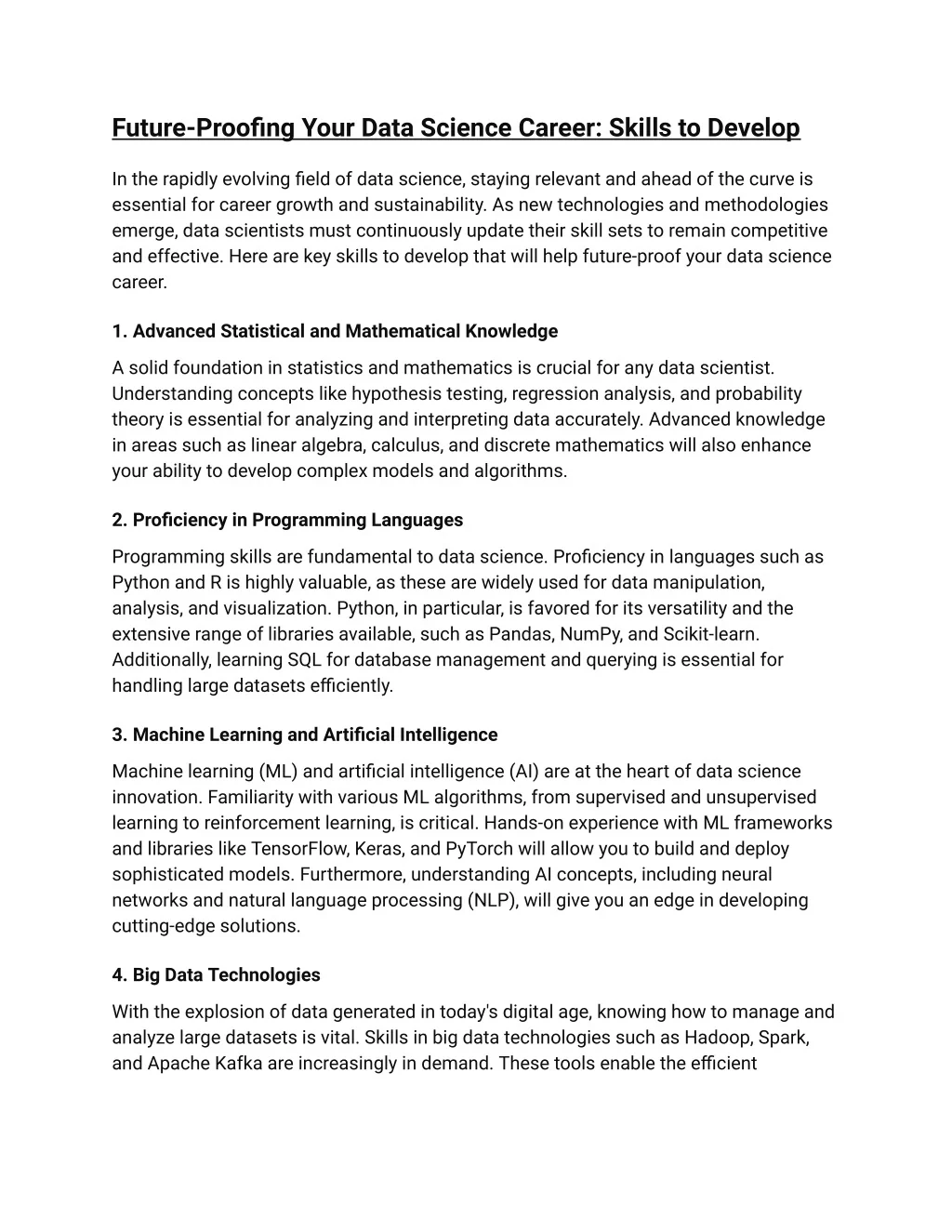 PPT - Future-Proofing Your Data Science Career_ Skills to Develop PowerPoint Presentation - ID ...