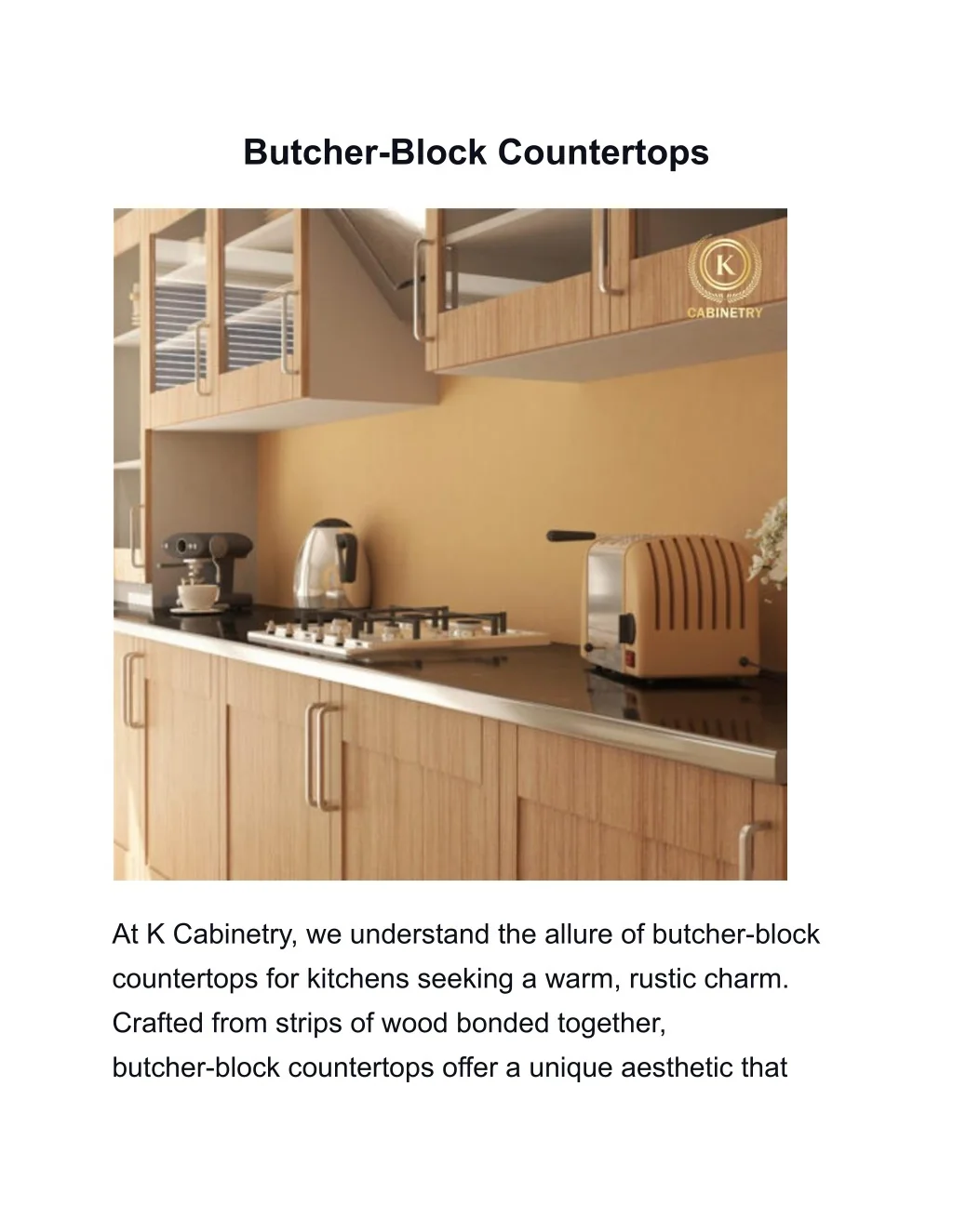 PPT - Butcher-Block Countertops PowerPoint Presentation, free download - ID:13242926