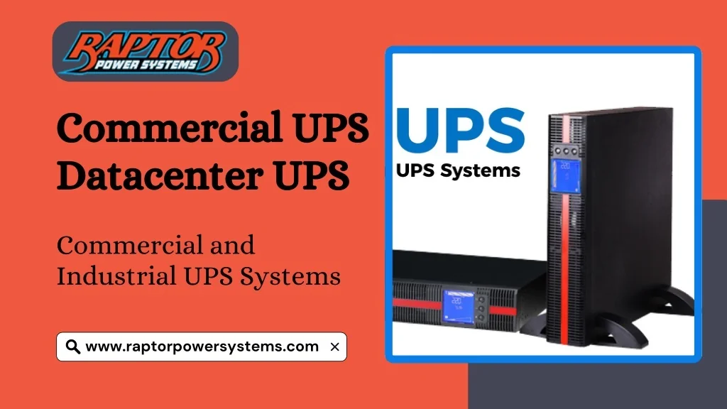 PPT - Commercial UPS Datacenter UPS PowerPoint Presentation, free ...