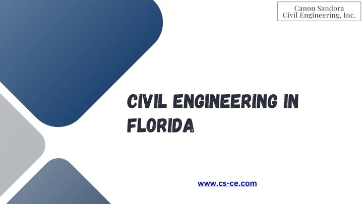 PPT - Get Top-Notch Civil Engineering Services In Florida PowerPoint ...