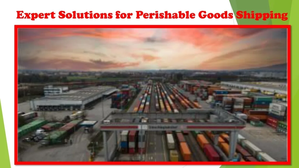 PPT - Expert Solutions for Perishable Goods Shipping PowerPoint ...