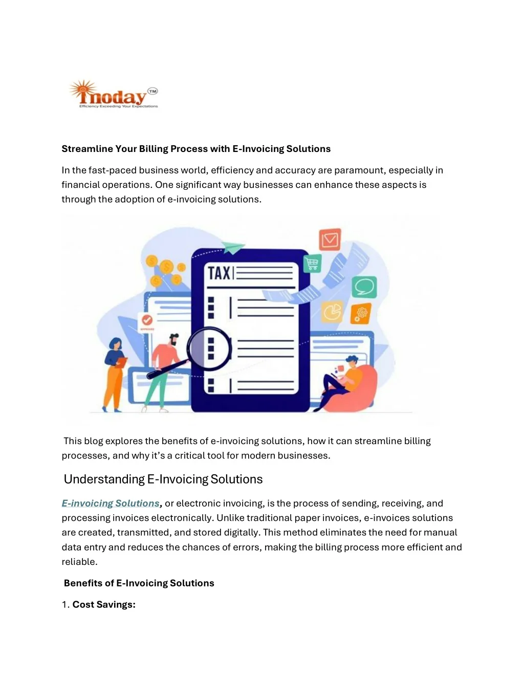 PPT - Streamline Your Billing Process with E-Invoicing Solutions ...