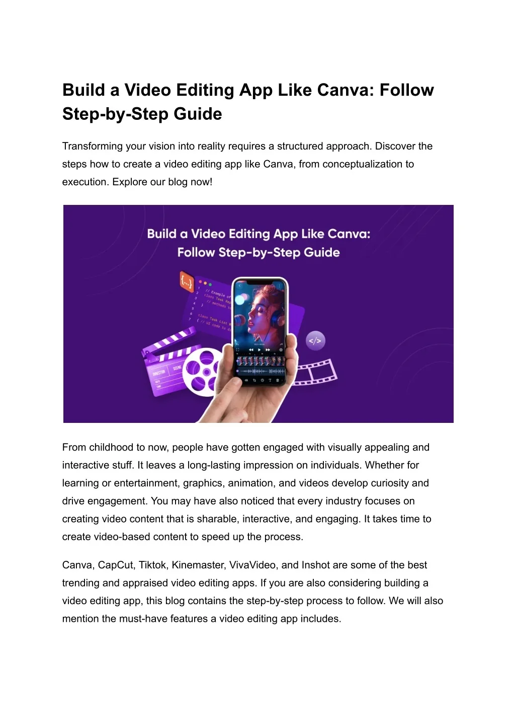 PPT - How to Build a Video Editing App Like Canva PowerPoint ...