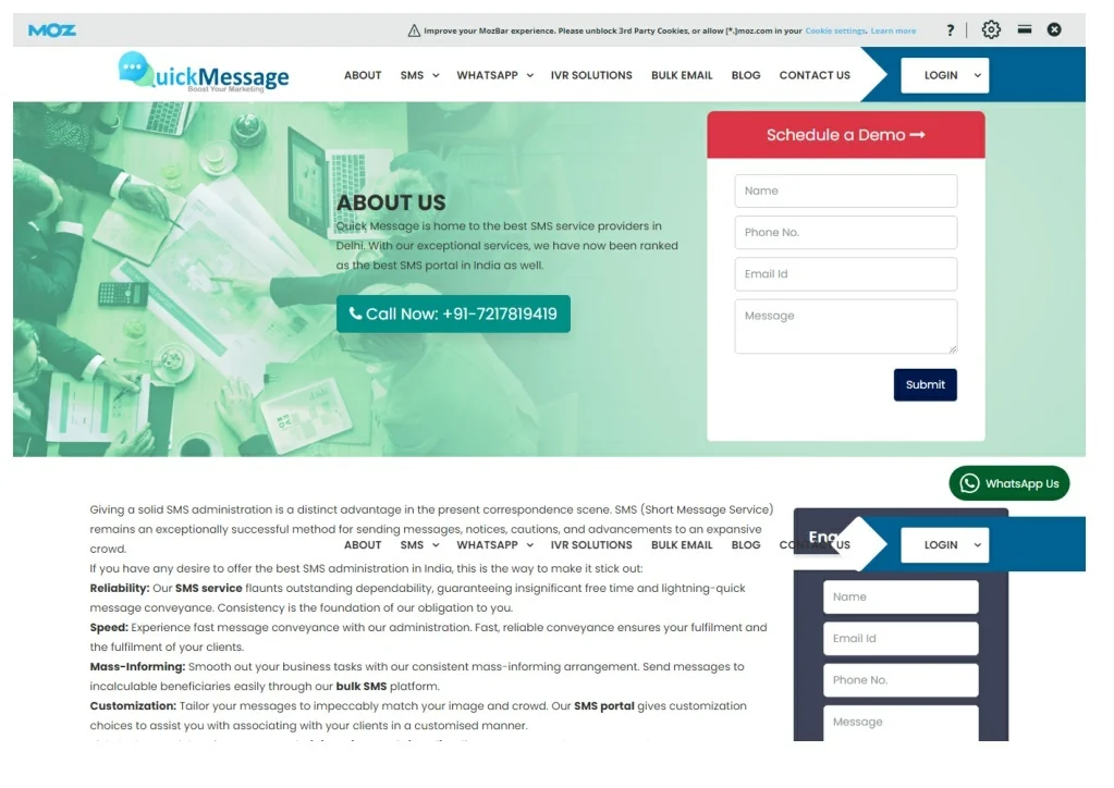 PPT - The Advantages of Using QuickMessage PowerPoint Presentation, free download - ID:13277516