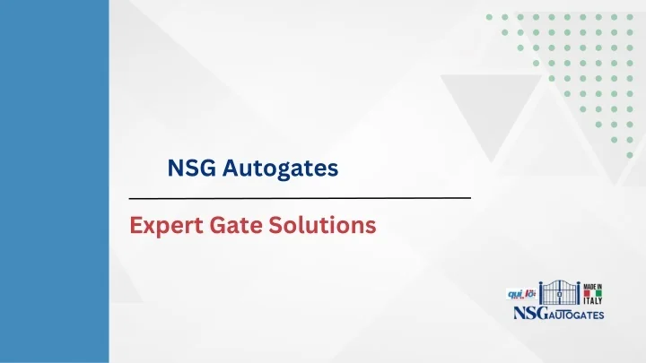 PPT - Expert Gate Solutions Residential and Commercial Gate Repairs NSG ...