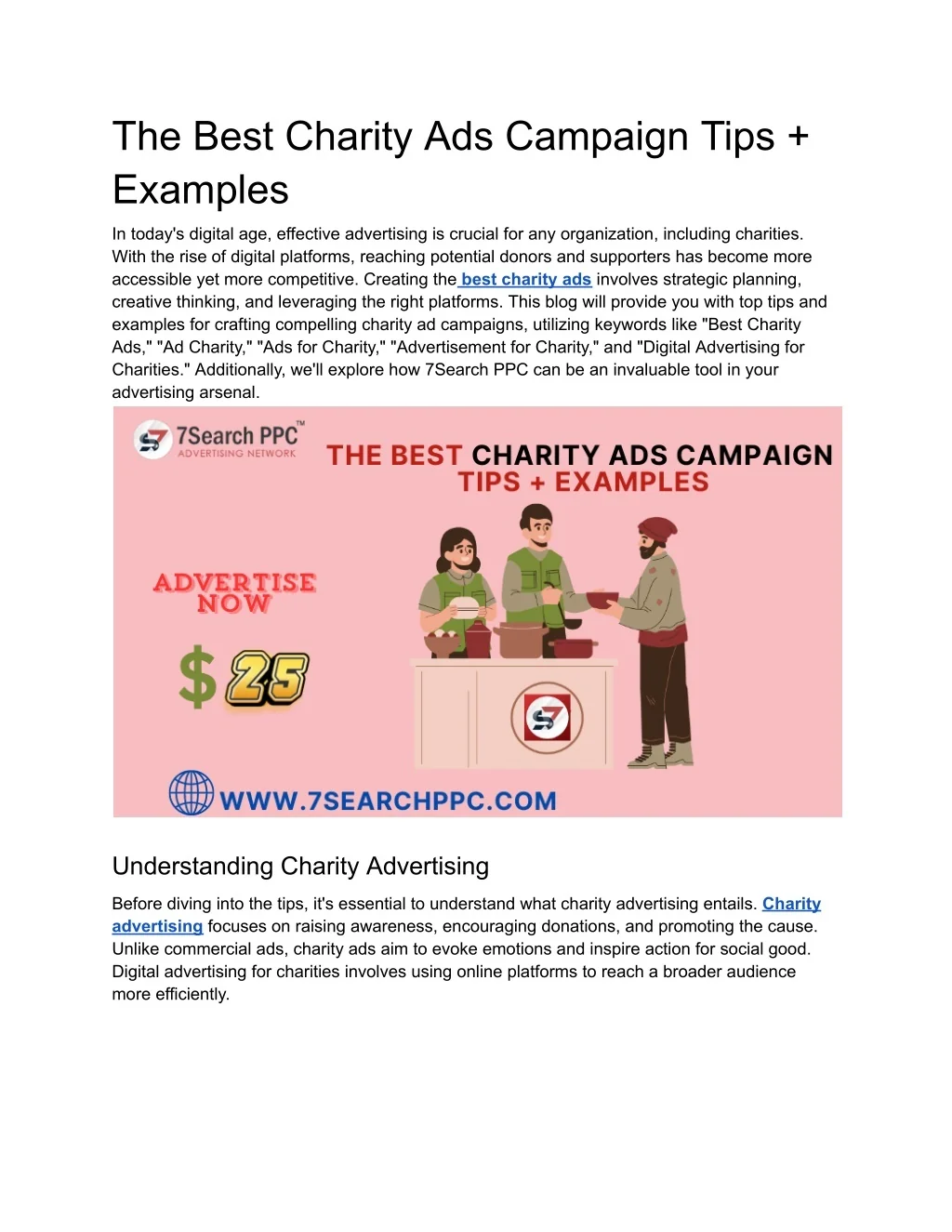 PPT - The Best Charity Ads Campaign Tips Examples (1) PowerPoint ...