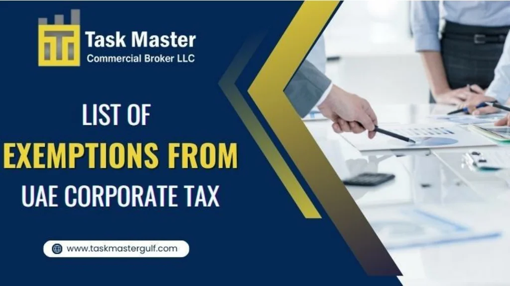 PPT - List of Exemptions From UAE Corporate Tax PowerPoint Presentation ...