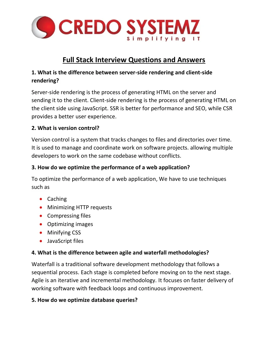 PPT - Full-Stack-Interview-Questions-and-Answers PowerPoint ...