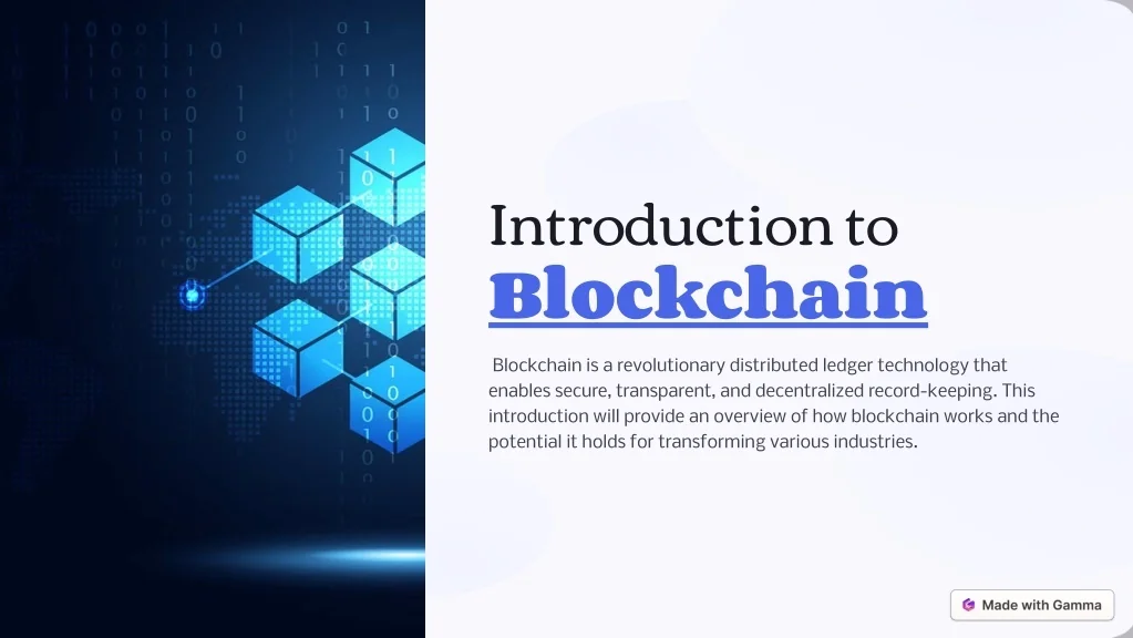 PPT - Introduction to Blockchain PowerPoint Presentation, free download - ID:13304132