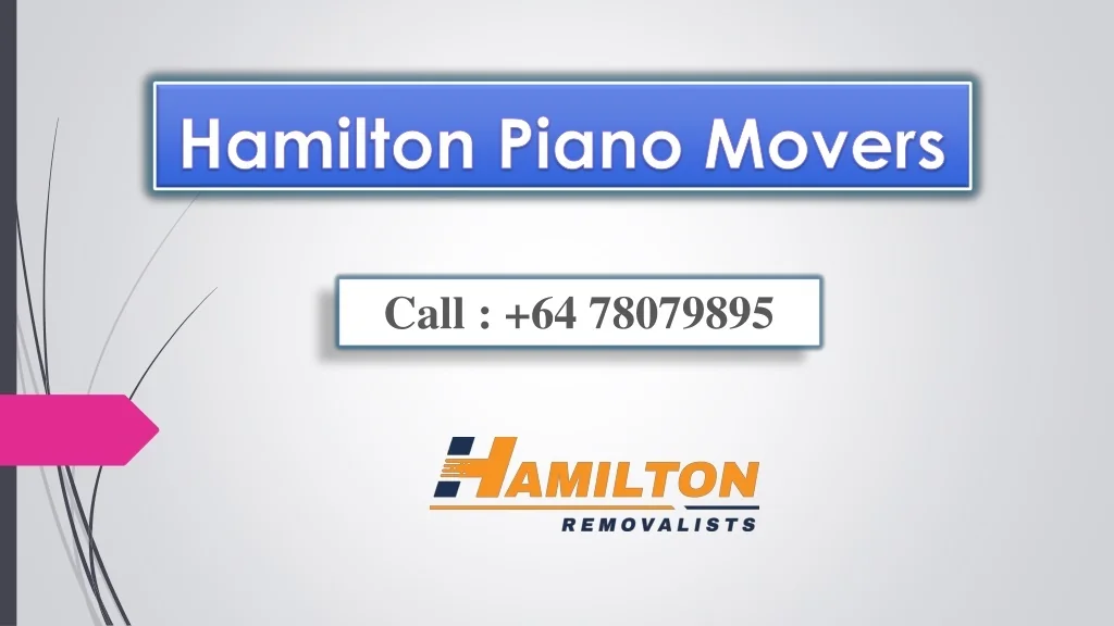 PPT - Hamilton Piano Movers PowerPoint Presentation, free download - ID ...