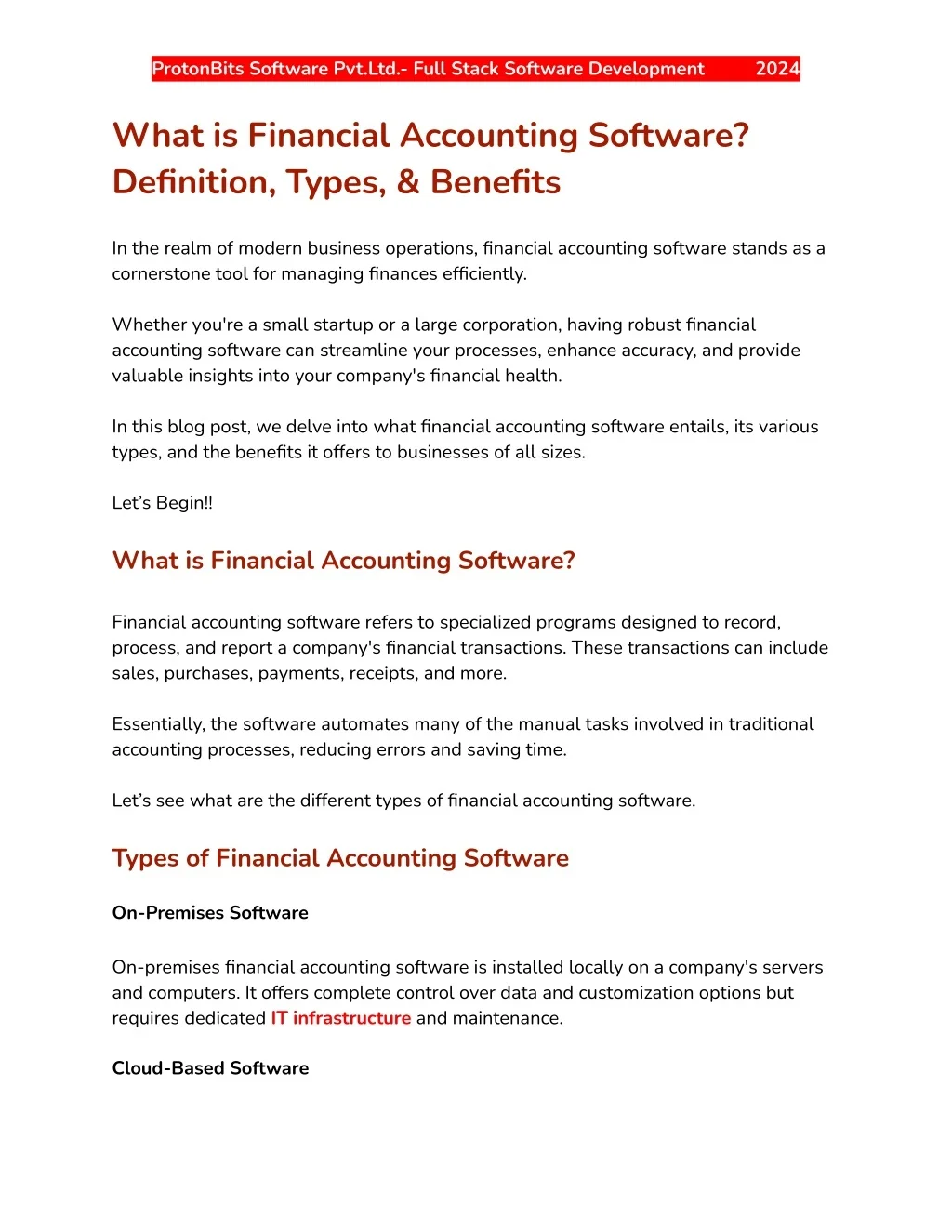 PPT - What is Financial Accounting Software? Definition, Types ...