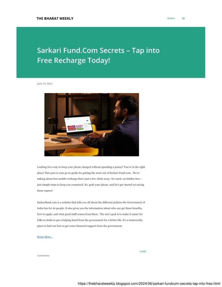 PPT - The Bharat Weekly Sarkari Fund Secrets Tap Into Free PowerPoint ...