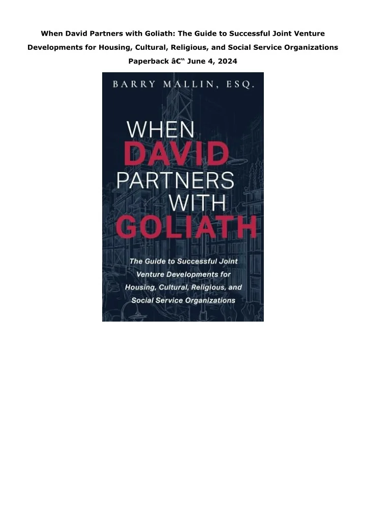 PPT - PDF Download When David Partners with Goliath: The Guide to ...
