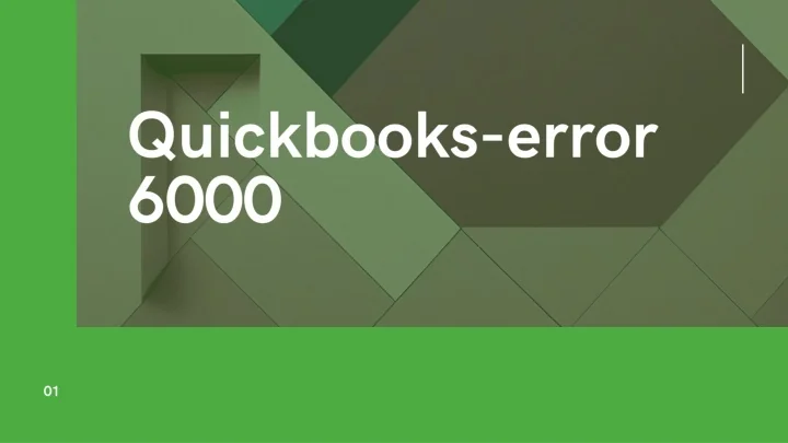 PPT - quickbooks-error 6000 PowerPoint Presentation, free download - ID ...