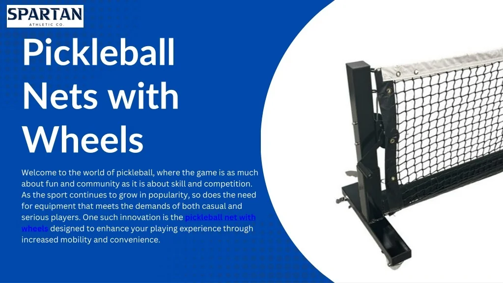 PPT - Pickleball Nets with Wheels PowerPoint Presentation, free ...