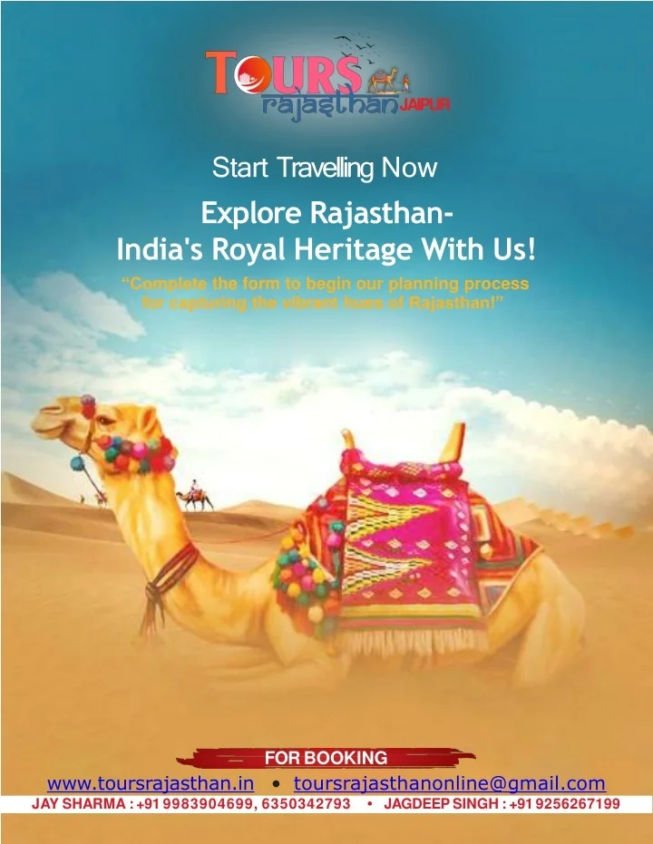 PPT - Tours Rajasthan : Best Rajasthan Tours Packages | Budget ...